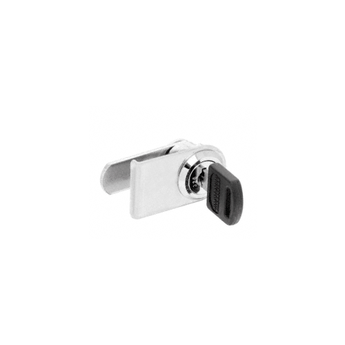 CRL LK18KA Chrome Left Hand Lock for Cabinet Swinging Glass Door ...