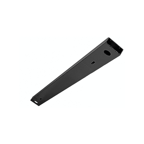 CRL DCHBLD Black Powder Coated 4-1/2" x 72" Double Door Header