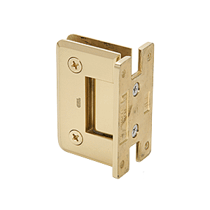 CRL P1N537SB Satin Brass Pinnacle 537 Series Wall Mount Full Back Plate ...