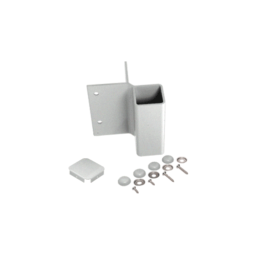 CRL FB2S Metallic Silver 90 Degree Fascia Mounted Bracket