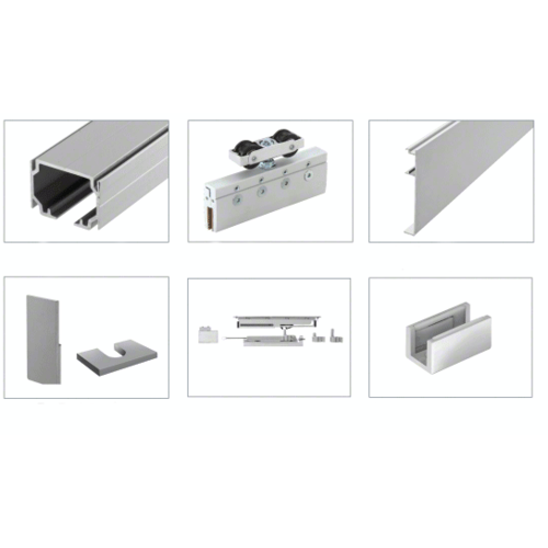 CRL CRL51C 51 Series Ceiling Mount Single Slider Kit