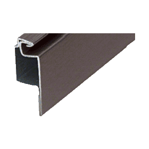 CRL WSFL1PBRZ Bronze 1/2" Roll Formed Aluminum Lip Screen Frame - 144 ...