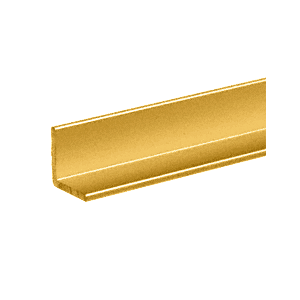 CRL D1634BGA Brite Gold Anodized 1" Aluminum Angle Extrusion 144" Stock ...