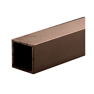 CRL D70DU Dark Bronze 3/4" Square Tube Extrusion