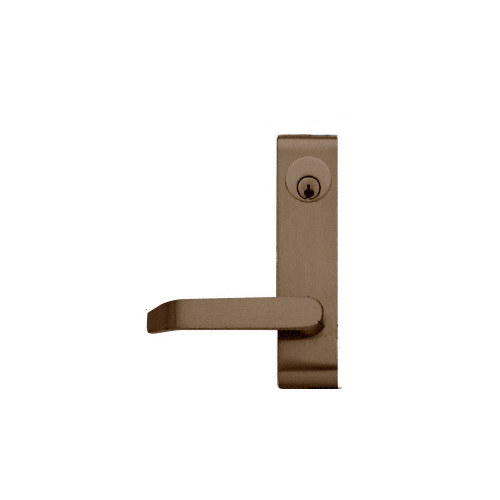 Jackson 8500LV02313 Dark Bronze Locking Flat Lever Outside Trim