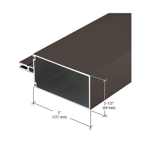 CRL-U.S. Aluminum CW90522 5" Vertical/Horizontal Mullion for 1" Glazing ...