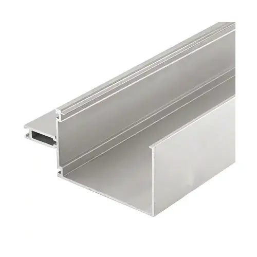 CRL-U.S. Aluminum TW50111 4" Captured Vertical Mullion, Clear Anodized ...