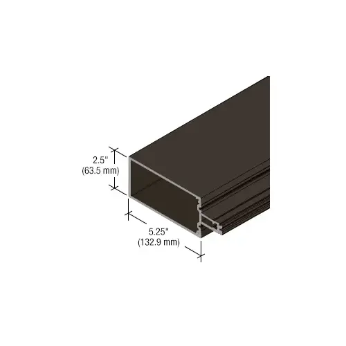 CRL-U.S. Aluminum XL50022 Vertical/Horizontal Mullion for StormWall XL ...