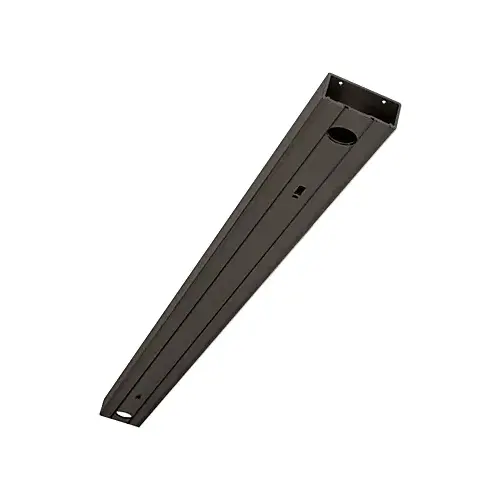 CRL-U.S. Aluminum HB127220C72 Dark Bronze Anodized 72" 1-3/4" x 4" 400 ...