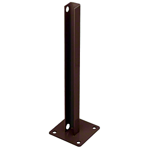 CRL PSB3CBRZ Matte Bronze AWS Steel Stanchion for 90 Degree Rectangular ...