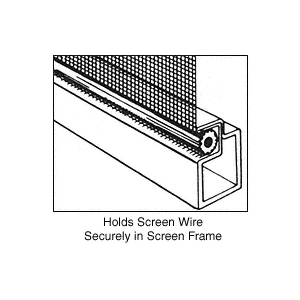 CRL 5C150 Gray .150 Screen Retainer Spline - 500' Roll
