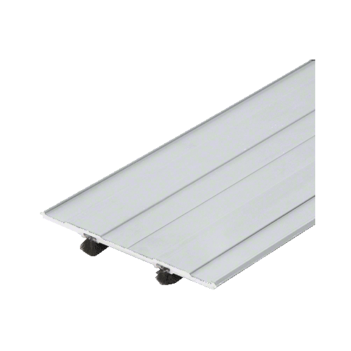 CRL-U.S. Aluminum P42799 Header Filler with Weatherstrip, Mill - 21'-4"