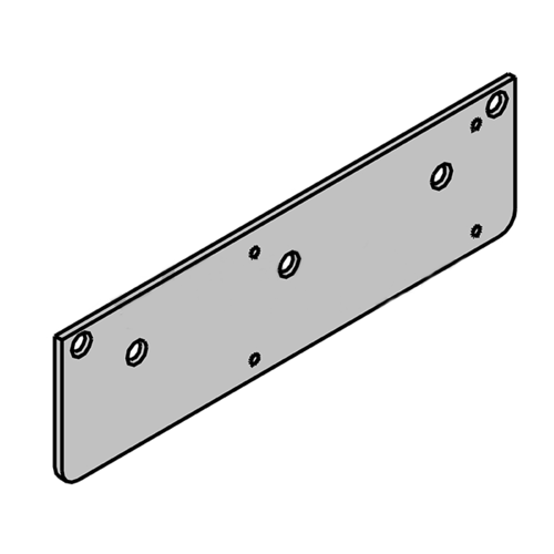 LCN 4010-18 US26 Drop Plate Bright Chrome Finish