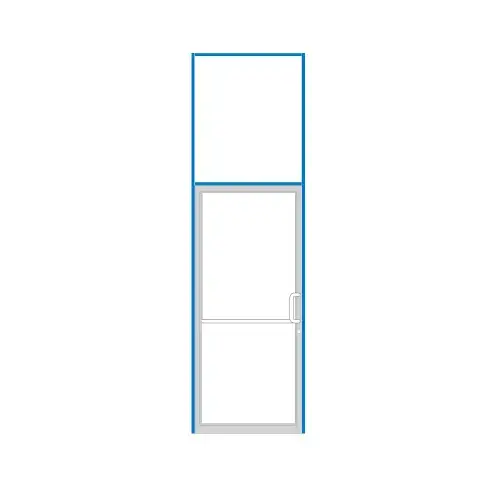 CRL-U.S. Aluminum FR61222 Custom Sized Bronze Black Anodized Series 450 ...