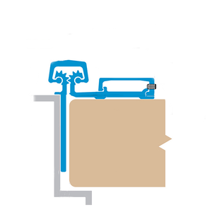 Select Hinges SL53 CL HD 83 CONTINUOUS HINGE, HALF SURFACE HEAVY DUTY ...