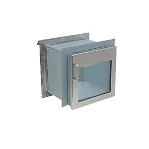 CRL SPRVP3 Brushed Stainless Package Receiver with Clear Vision Panel ...