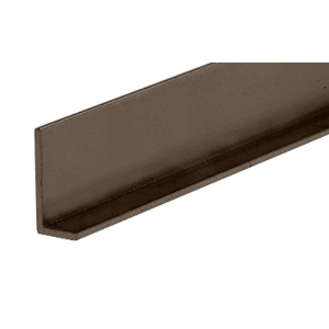 CRL D317DU Duranodic Bronze Aluminum 3/8" L-Bar Extrusion