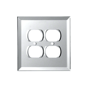 CRL ALUM-GMP6C-VCP-1 Clear Double Duplex Glass Mirror Plate
