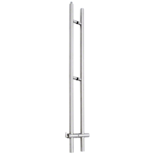 CRL LLPUA84PS Polished Stainless 84" Upwards Locking Ladder Pull