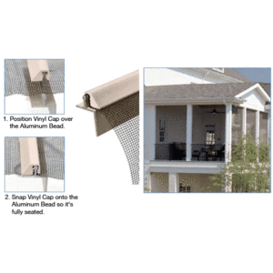 CRL SEZ96S Sand ScreenEze 96" Patio Screen Frame