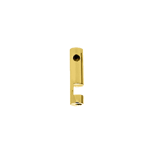 CRL RDB1BR Brass Left Hand Rod Support