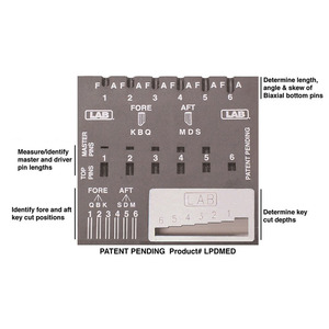 LAB LPDMED Medeco Pin Decoder