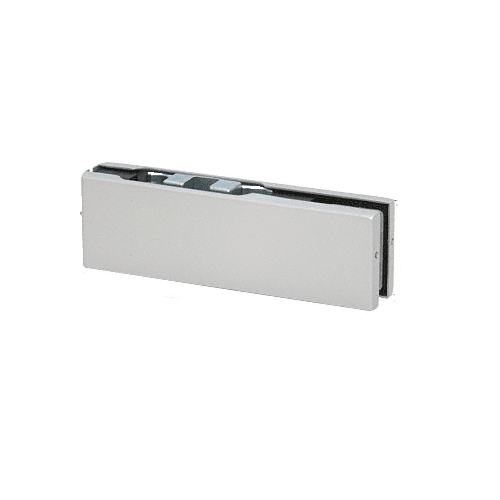 CRL PH21CA Satin Anodized Adjustable European Top Door Patch Fitting