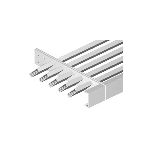 CRL AWFC2X4M Mill Finish 1-1/2" x 4" C-Channel Fascia - 146" Buy Now