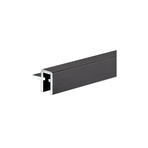 CRL ALUM-D7005BL-VCP-1 Black Aluminum Front Top Rail Extrusion for ...