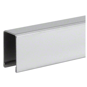 CRL GRUC5PS10 Polished Stainless U-Channel Cap for 1/2" or 5/8" Glass