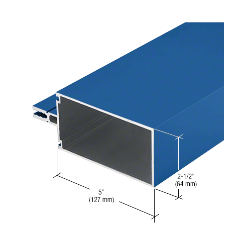 CRL-U.S. Aluminum CW90571 5" Vertical/Horizontal Mullion for 1" Glazing ...