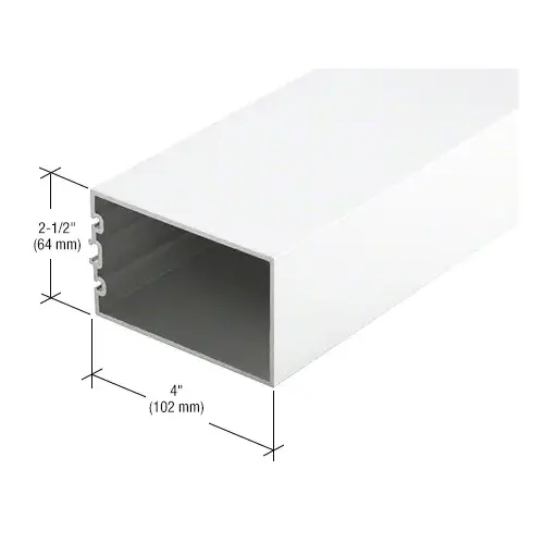 CRL-U.S. Aluminum CW93452 4" Structural Silicone Glazed Vertical ...