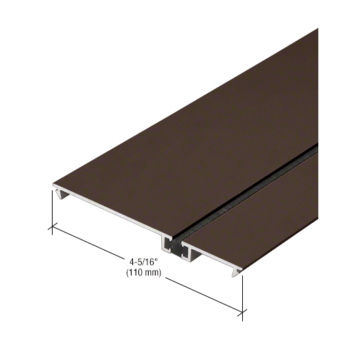 CRL-U.S. Aluminum PT10022 Flush Jamb Insert, Thermally Improved, Bronze ...
