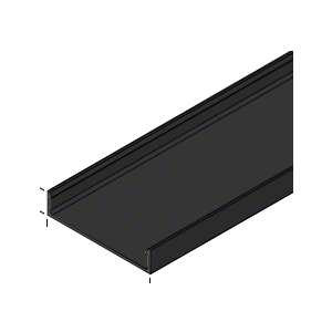 CRL-U.S. Aluminum XL11033 Black Anodized Face Cap for StormWall XL ...