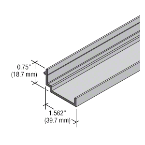 CRL-U.S. Aluminum XL12211 1" Perimeter Pocket Filler for StormWall XL ...