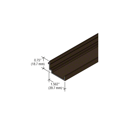 CRL-U.S. Aluminum XL12222 1" Perimeter Pocket Filler for StormWall XL ...