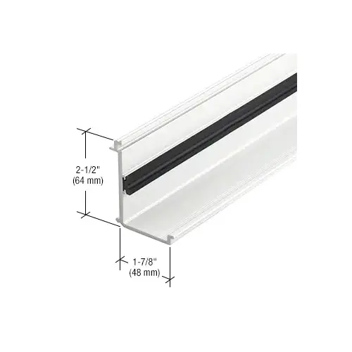 CRL-U.S. Aluminum CW95252 Perimeter Pressure Bar with Thermal Spacer ...
