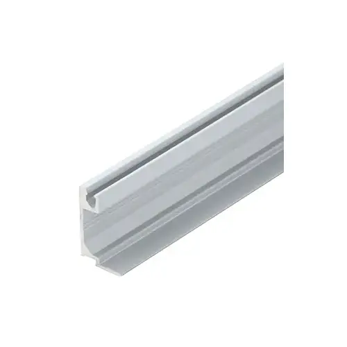 CRL-U.S. Aluminum M74199 Glass Stop for 1" Glass Door Header, Mill - 21 ...