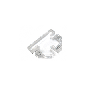 CRL HGC338 Clear Acrylic 3-Way Heavy Glass Connector for 3/8" Glass