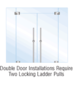 CRL LLPA72BS Brushed Stainless 72" Locking Ladder Pull