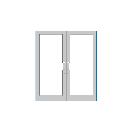 CRL-U.S. Aluminum FD72222 Dark Bronze/Black Anodized Class 1 74" x 86 ...