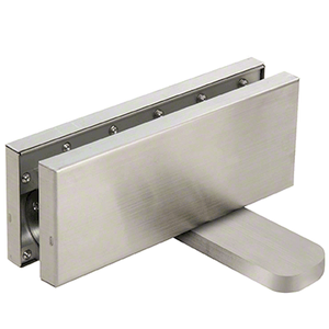 CRL CRL380HBS Brushed Stainless Hydraulic Patch Fitting with 2-9/16 ...