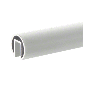 CRL GR19M Mill Finish 1.9" Extruded Aluminum Cap Rail for 1/2" or 5/8 ...