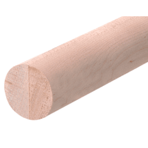 CRL WD20MP Maple 2" Diameter Wood Dowel