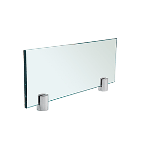 CRL SM14CH Chrome Slot Mount Standoff for 1/4" Panels