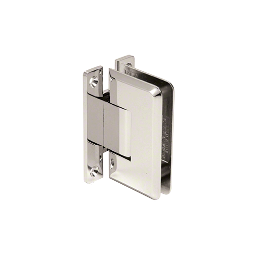 CRL C0L037PN Polished Nickel Cologne 037 Series Wall Mount Hinge