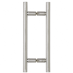 CRL LP8X8CH Polished Chrome 8" Ladder Style Back-to-Back Pull Handles