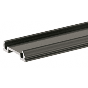 CRL BRF241BL Matte Black Standard Bottom Rail Filler 241" Long