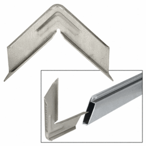 CRL WSC114 Aluminum Screen Frame Corners for 7/16" WSF1257 Screen Frames