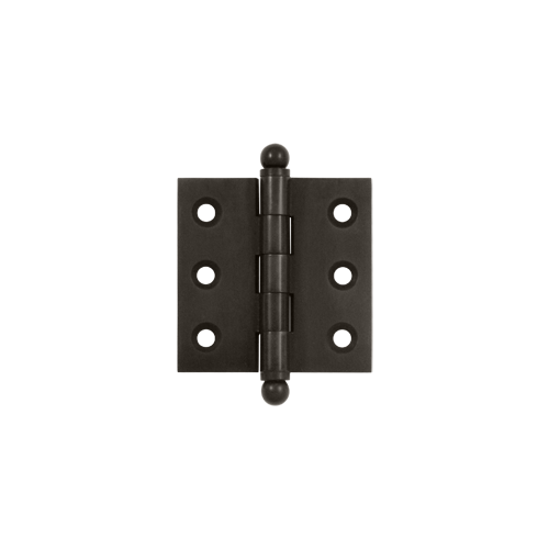 Deltana CH2020U10B 2" Height X 2" Width Full Inset Cabinet Butt Hinge ...